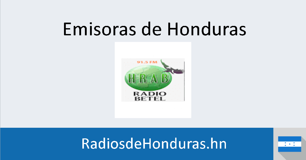 HRAB Radio Betel (Santa Rosa de Copán) | Emisoras de Honduras