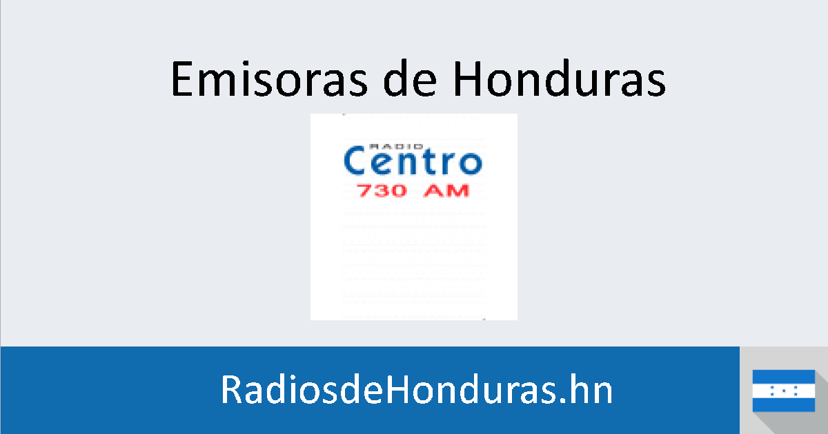 Radio Centro | Emisoras de Honduras